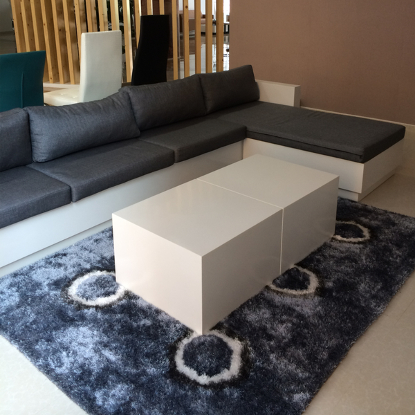 Solid Surface Office Coffee Table Standard Size Concrete Coffee Tables